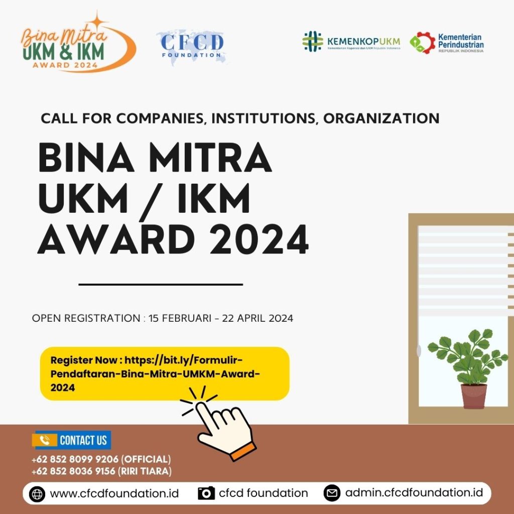 Bina Mitra UMKM Award 2024 - CFCD FOUNDATION